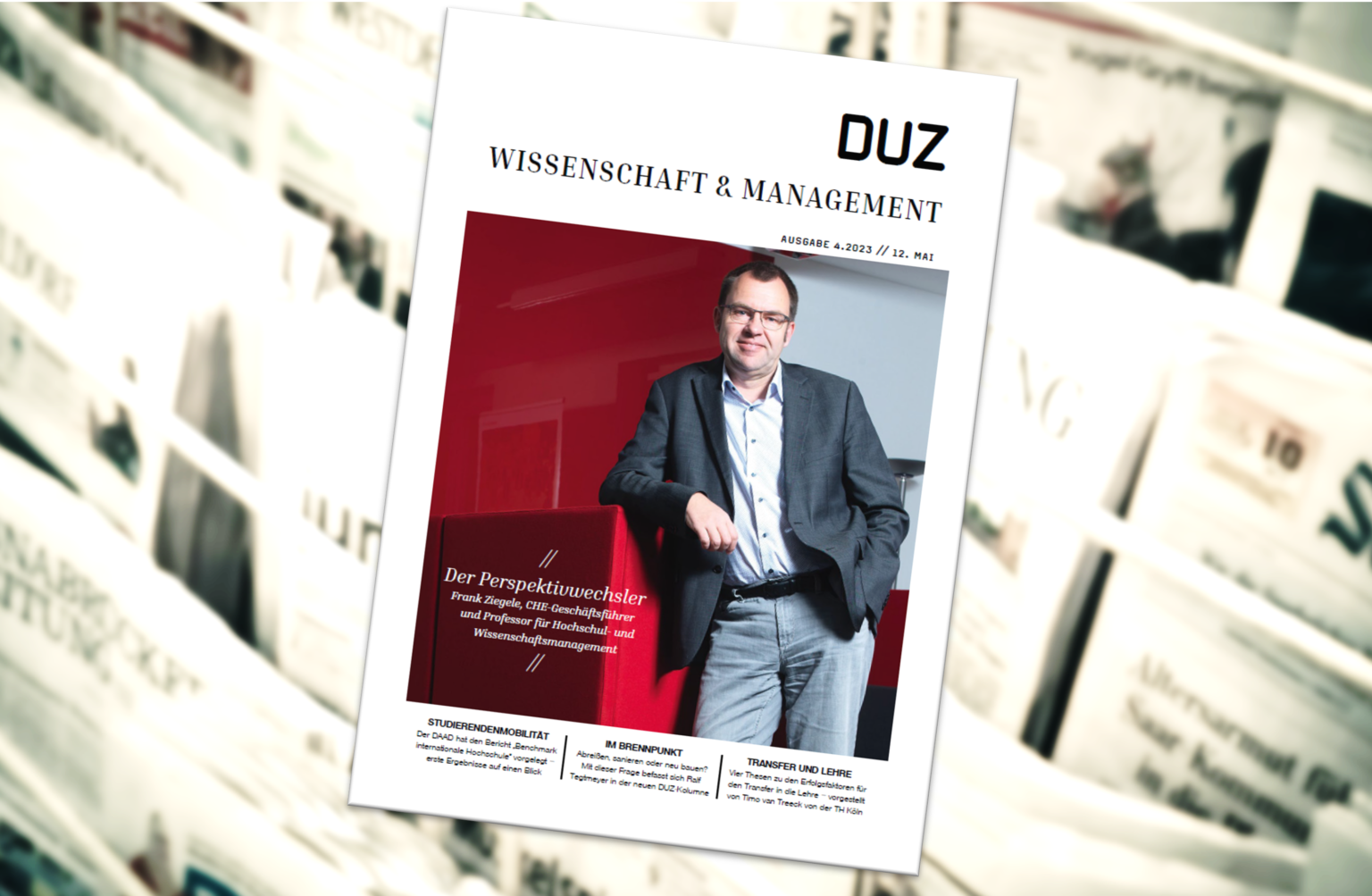 Frank Ziegele im ausführlichen DUZ-Interview